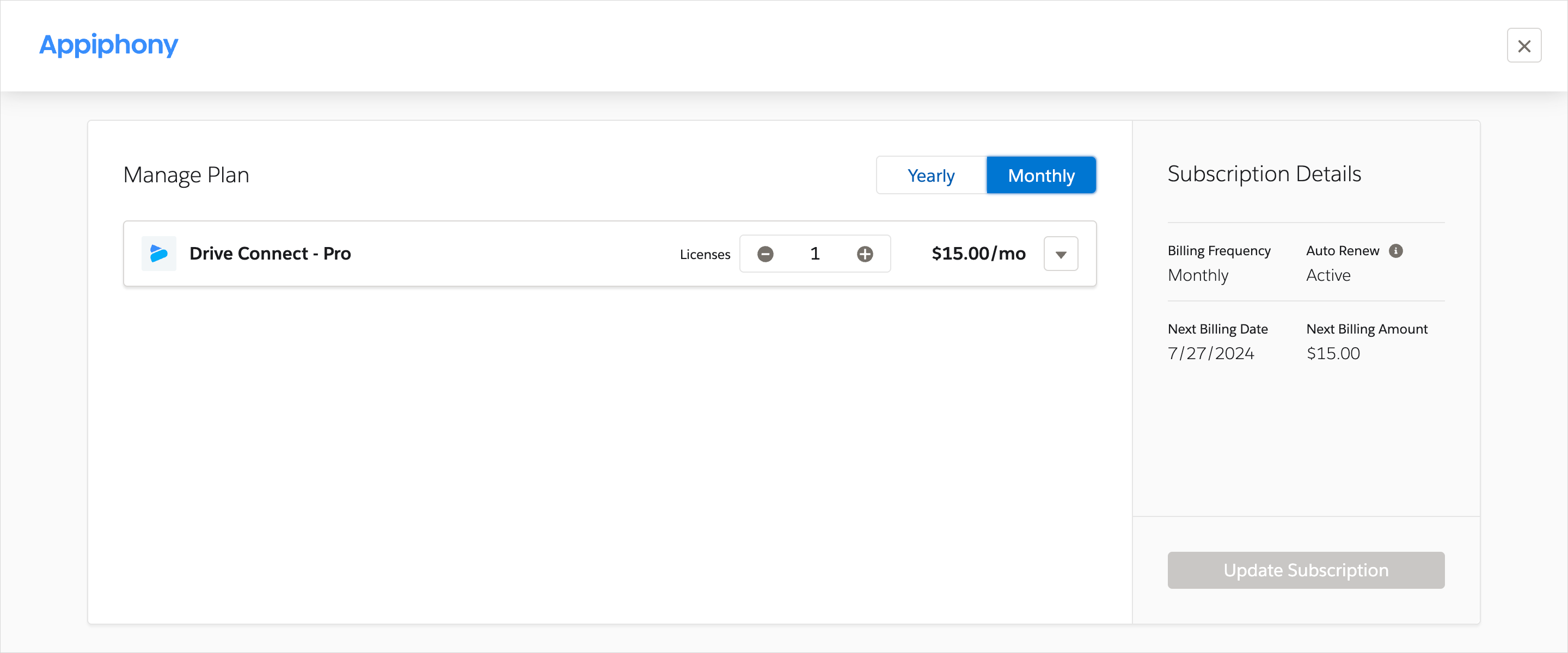 Cancellation - Appiphony