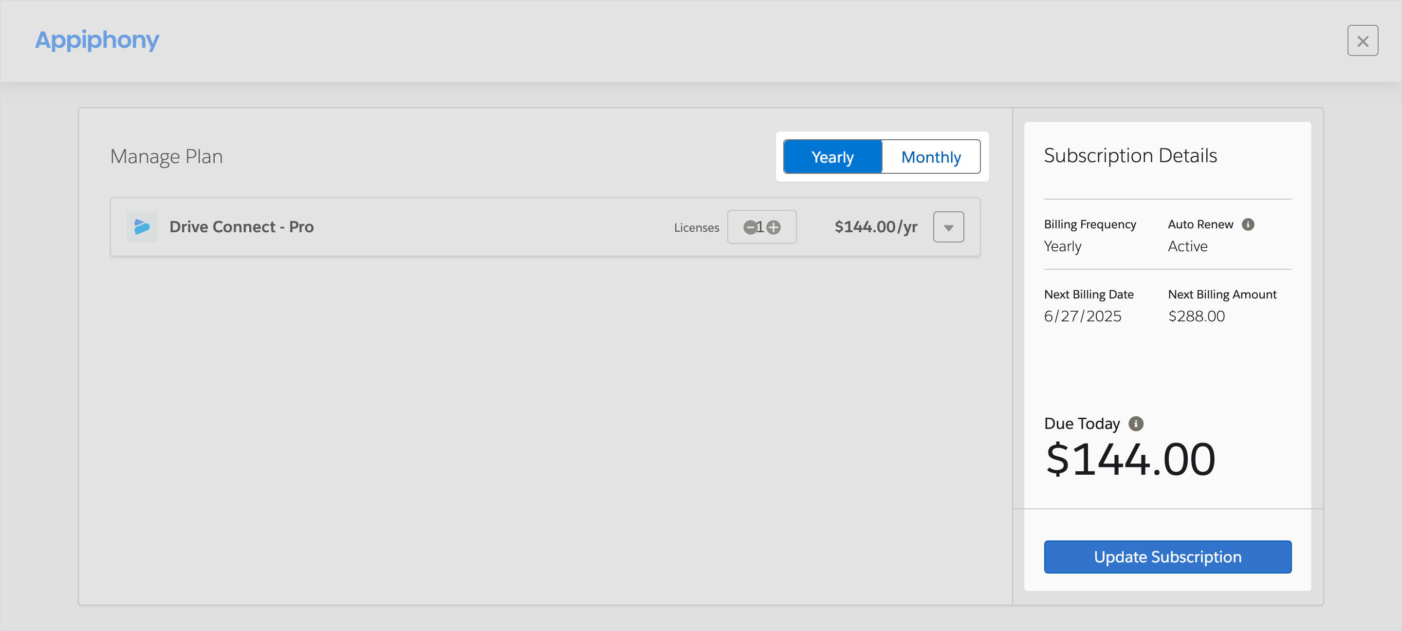 Cancellation - Appiphony