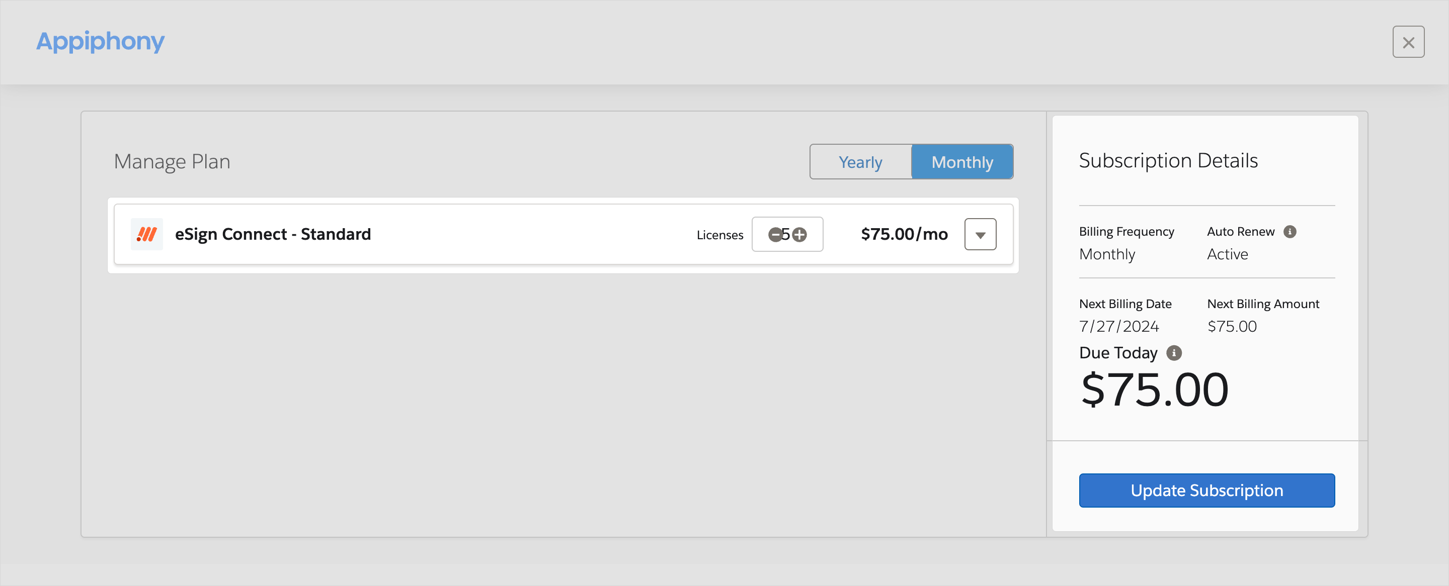 Licenses - Appiphony